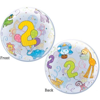 2nd Birthday Bubble Balloon: Party at Lewis Elegant Party Supplies ...