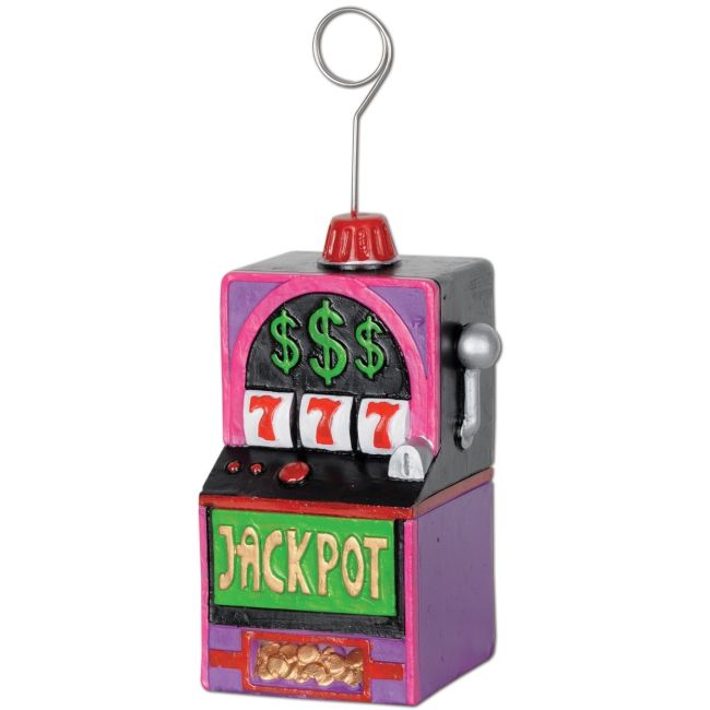 Slot Machine Photo/Balloon Holder: Party at Lewis Elegant Party ...