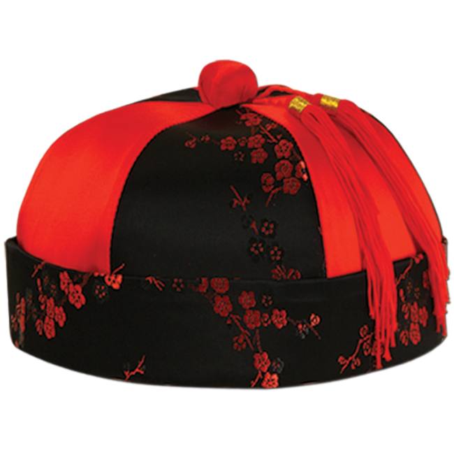Chinese Mandarin Hat: Party at Lewis Elegant Party Supplies, Plastic ...