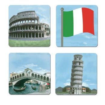 Italian Coasters: Party at Lewis Elegant Party Supplies, Plastic ...