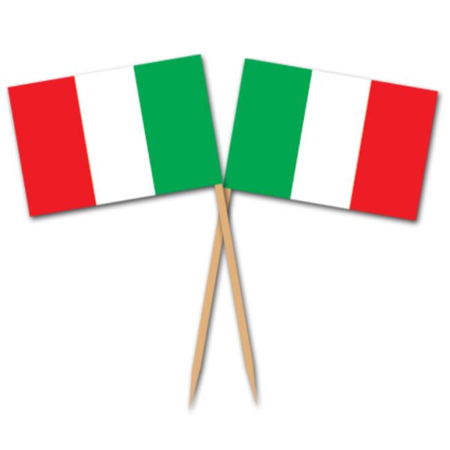 Italian Flag Picks: Party at Lewis Elegant Party Supplies, Plastic ...