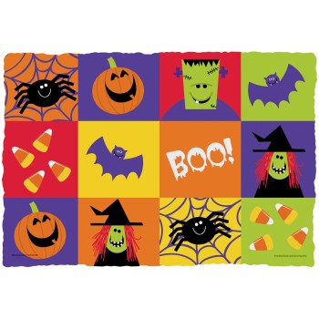 Halloween Placemats: Party at Lewis Elegant Party Supplies, Plastic ...