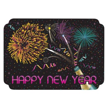 Seasonal Occasions Placemats Happy New Year: Party at Lewis Elegant ...