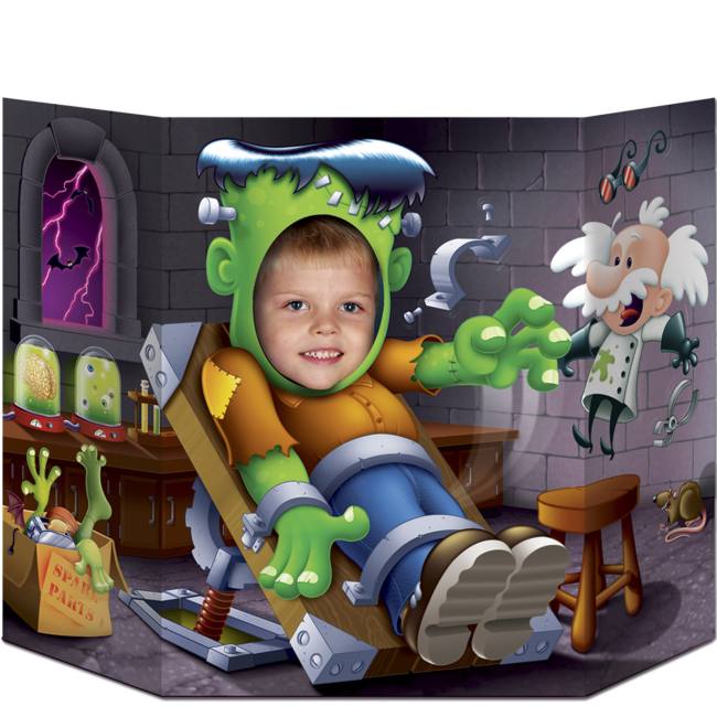 Frankenstein Photo Prop: Party at Lewis Elegant Party Supplies, Plastic ...