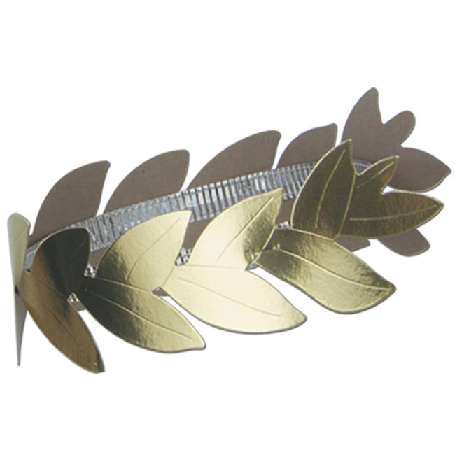 Foil Roman Laurel Wreath: Party at Lewis Elegant Party Supplies ...