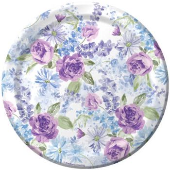Lilac Blossoms 7-inch Plates: Party at Lewis Elegant Party Supplies ...