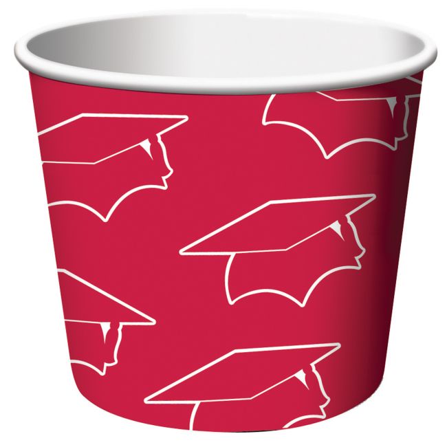 School Colors Graduation Treat Cups Red: Party at Lewis Elegant Party ...