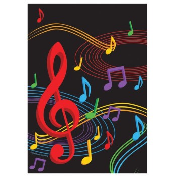 Dancing Musical Notes Loot Bags: Party at Lewis Elegant Party Supplies ...