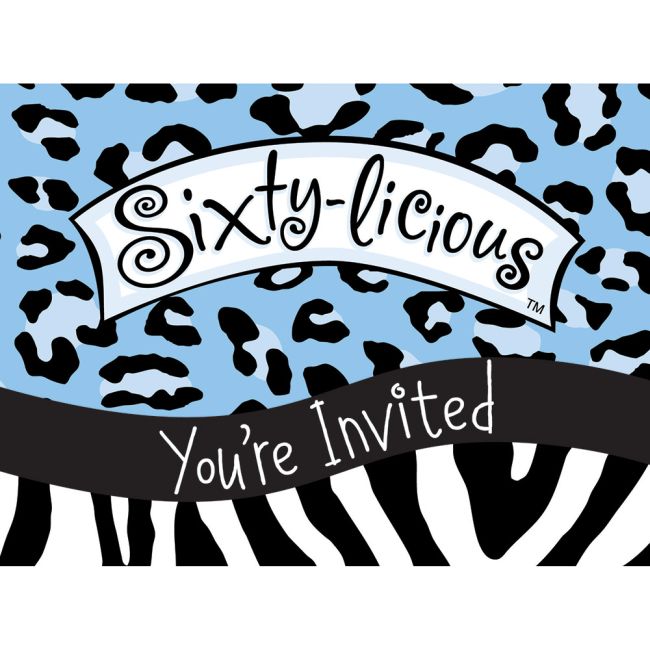 Sixty-Licious Gatefold Invitations: Party at Lewis Elegant Party ...