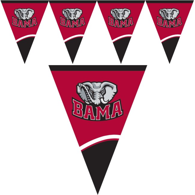 Alabama Crimson Tide Flag Banner: Party at Lewis Elegant Party Supplies ...