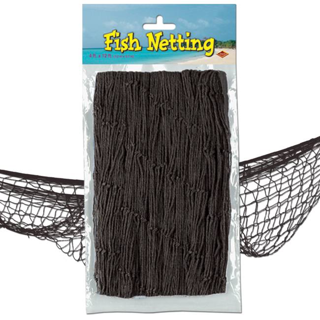 Black Decorative Fish Netting: Party at Lewis Elegant Party Supplies ...