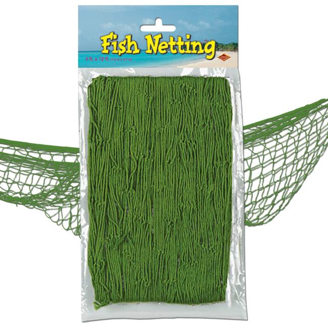 Green Decorative Fish Netting: Party at Lewis Elegant Party Supplies ...