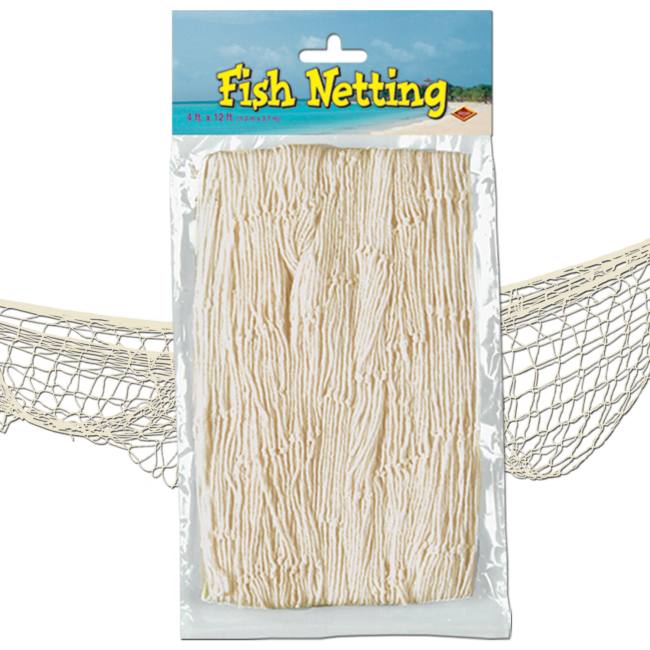 Natural White Decorative Fish Netting: Party at Lewis Elegant Party ...
