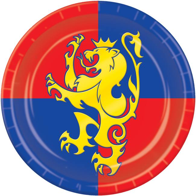 Medieval 9-inch Plates: Party at Lewis Elegant Party Supplies, Plastic ...