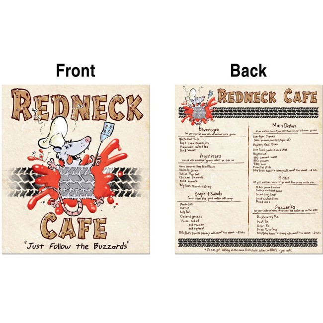 Road Kill Menu Cutout: Party at Lewis Elegant Party Supplies, Plastic ...