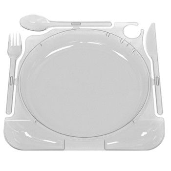 Party Plate, Clear: Party at Lewis Elegant Party Supplies, Plastic ...