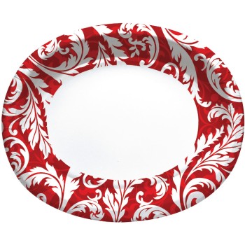 Peppermint Swirl 12-inch Oval Plates: Party at Lewis Elegant Party ...