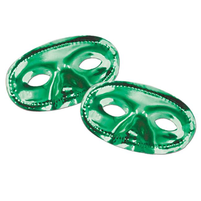 Green Half Masks: Party at Lewis Elegant Party Supplies, Plastic ...