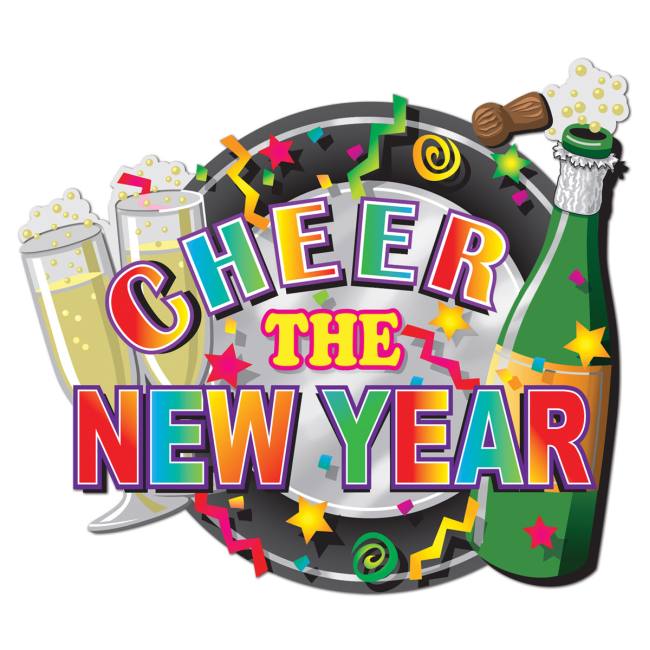 Foil High Gloss New Year Sign: Party at Lewis Elegant Party Supplies ...