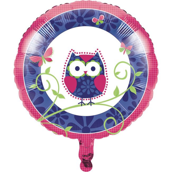 Owl Pal Happy Birthday Foil Balloon: Party at Lewis Elegant Party ...