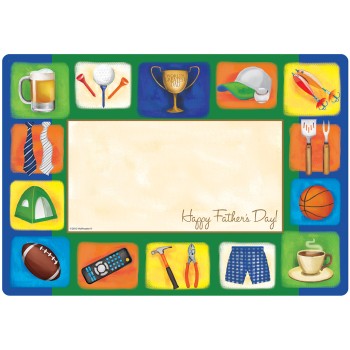 Seasonal Occasions Placemats Fathers Day #1: Party at Lewis Elegant ...