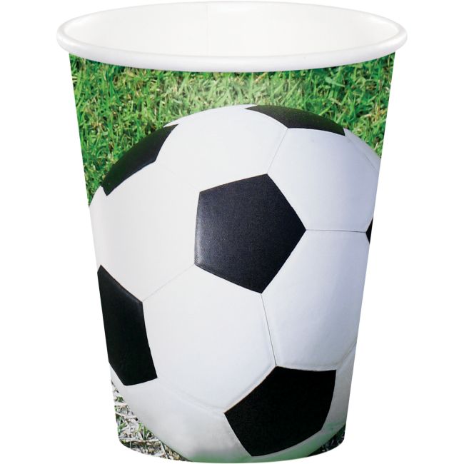 Sports Fanatic Soccer 9oz Hot/Cold Cups: Party at Lewis Elegant Party ...