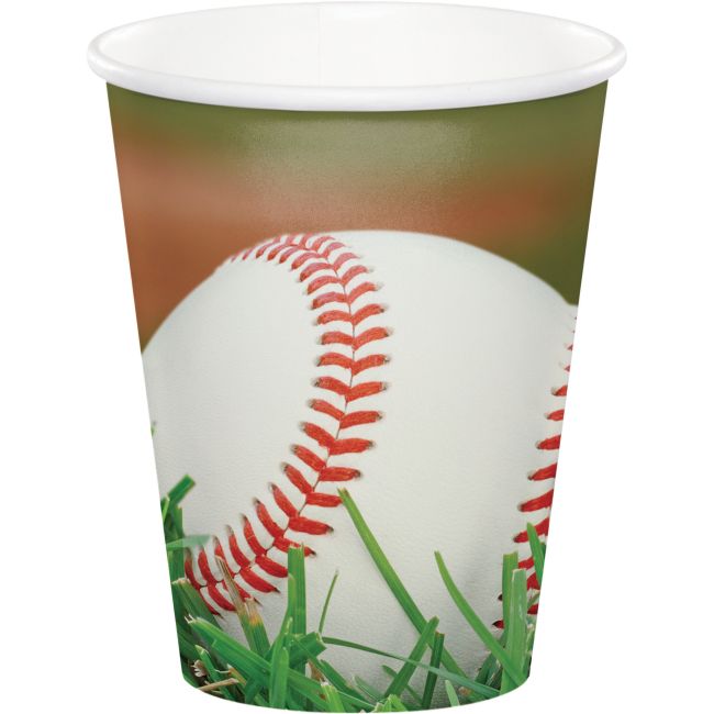 Sports Fanatic Baseball 9oz Hot/Cold Cups: Party at Lewis Elegant Party ...