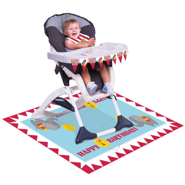 Circus Time High Chair Decorating Kit: Party at Lewis Elegant Party ...