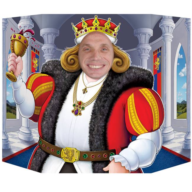 King and Queen Photo Prop: Party at Lewis Elegant Party Supplies ...