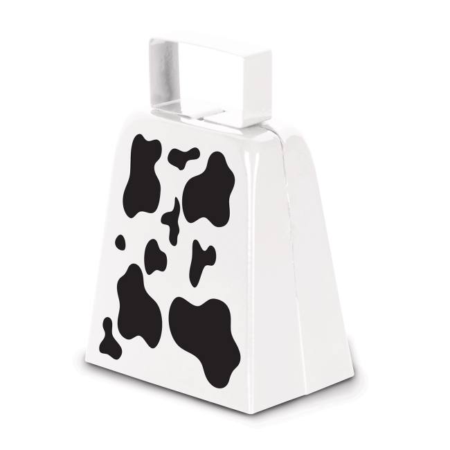 Cow Print Metal Cow Bell: Party at Lewis Elegant Party Supplies ...