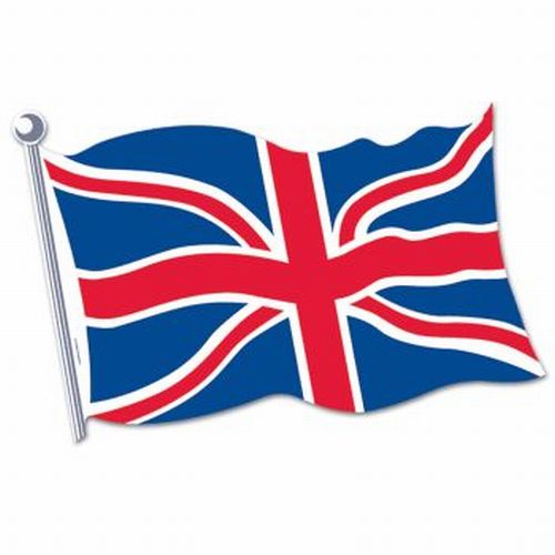 British Flag Cutout: Party at Lewis Elegant Party Supplies, Plastic ...