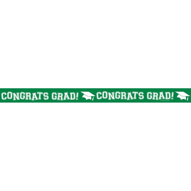 Graduation Crepe Streamer Green: Party at Lewis Elegant Party Supplies ...