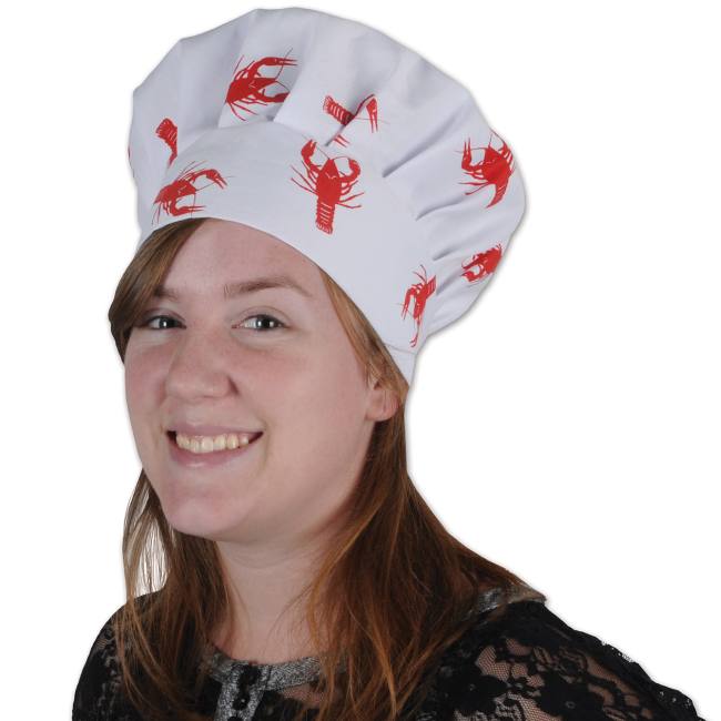 Crawfish Oversized Chef's Hat: Party at Lewis Elegant Party Supplies ...