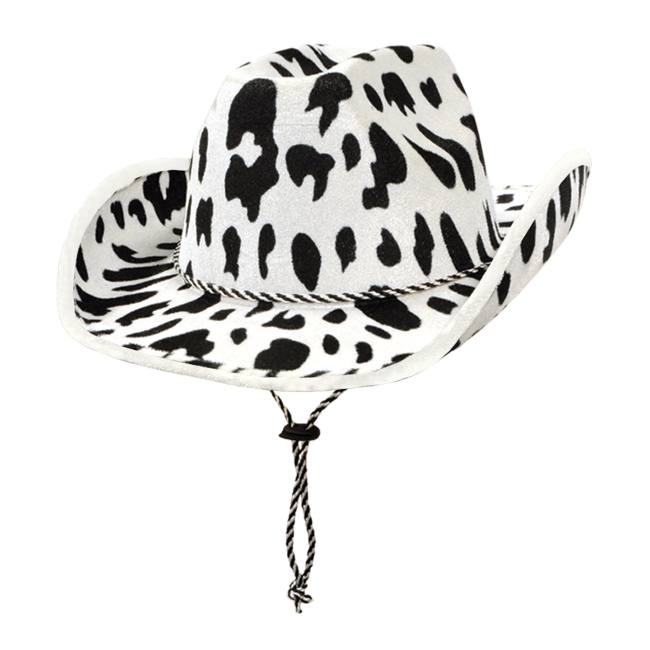 Cow Print Cowboy Hat: Party at Lewis Elegant Party Supplies, Plastic ...