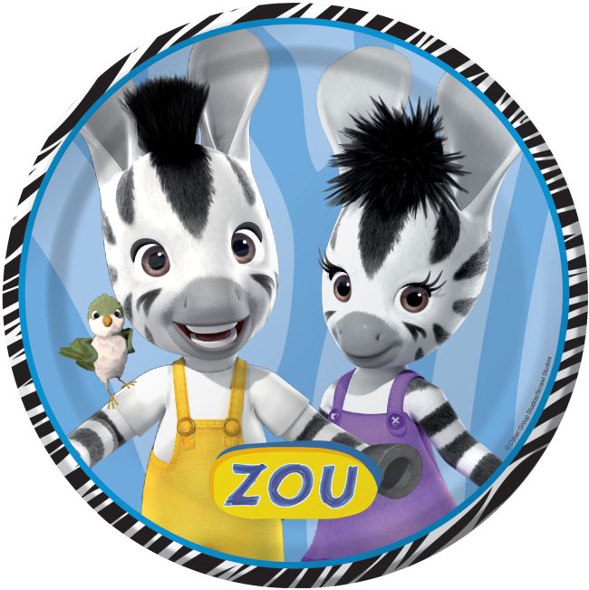 Zou 9-inch Plates: Party at Lewis Elegant Party Supplies, Plastic ...