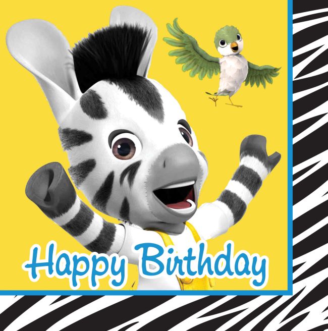 Zou 3-Ply Lunch Napkins Zou: Party at Lewis Elegant Party Supplies ...