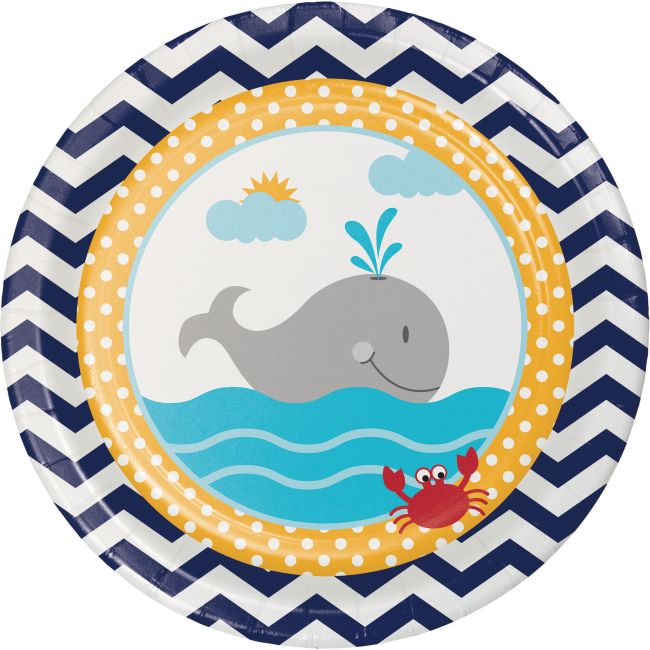 Ahoy Matey Nautical 7-inch Plates: Party at Lewis Elegant Party ...
