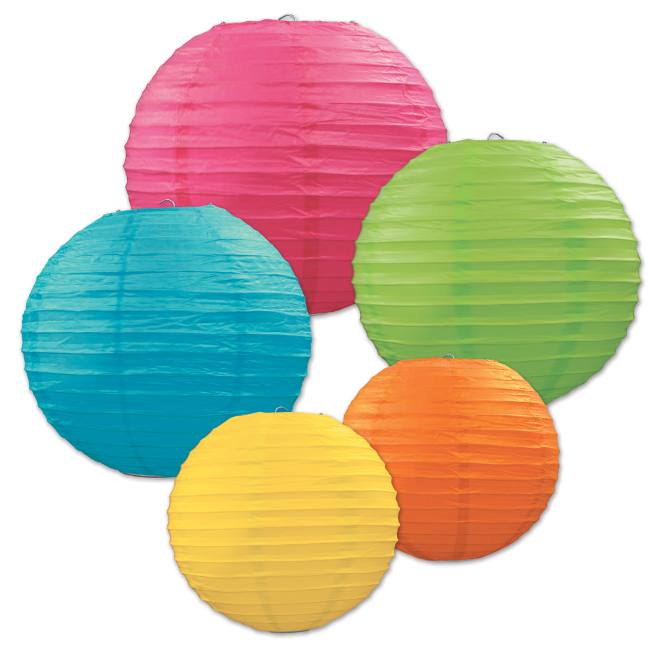 Colorful Paper Lanterns