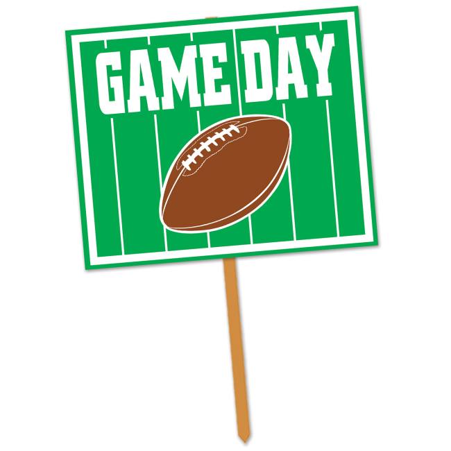 Game Day Football Yard Sign: Party at Lewis Elegant Party Supplies ...