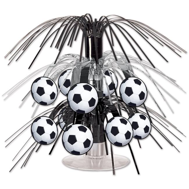 Soccer Mini Cascade Centerpiece: Party at Lewis Elegant Party Supplies ...