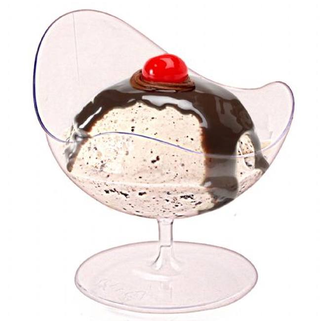 Mini-Ware Oval Dish With Stem: Party at Lewis Elegant Party Supplies ...
