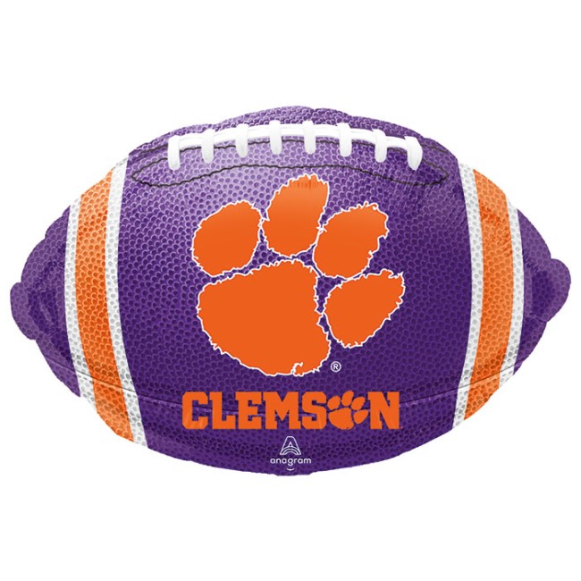 Clemson Tigers Foil Balloon #2: Party at Lewis Elegant Party Supplies ...
