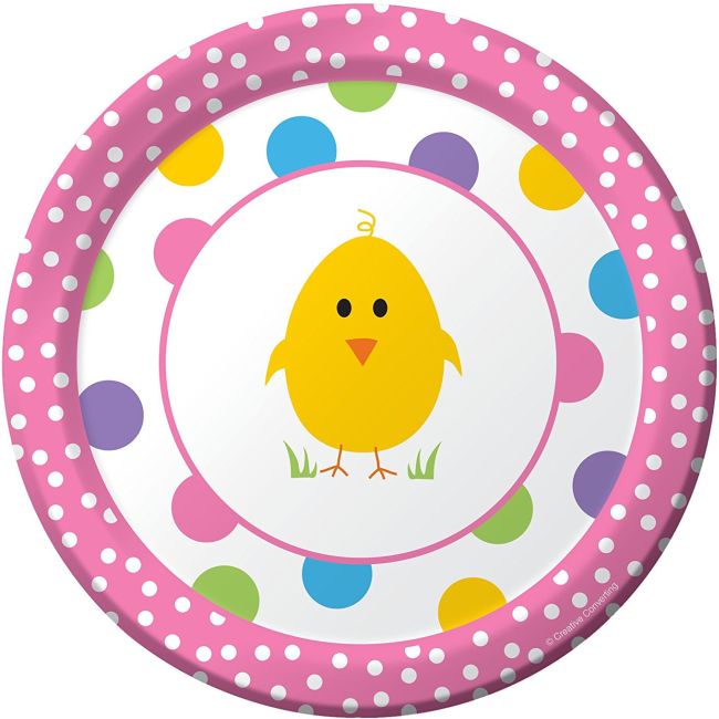 Chick Celebration 7-inch Plates: Party at Lewis Elegant Party Supplies ...