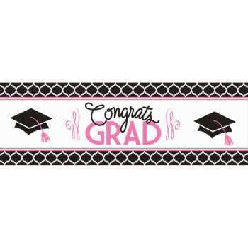 Glamorous Grad Giant Banner: Party at Lewis Elegant Party Supplies ...