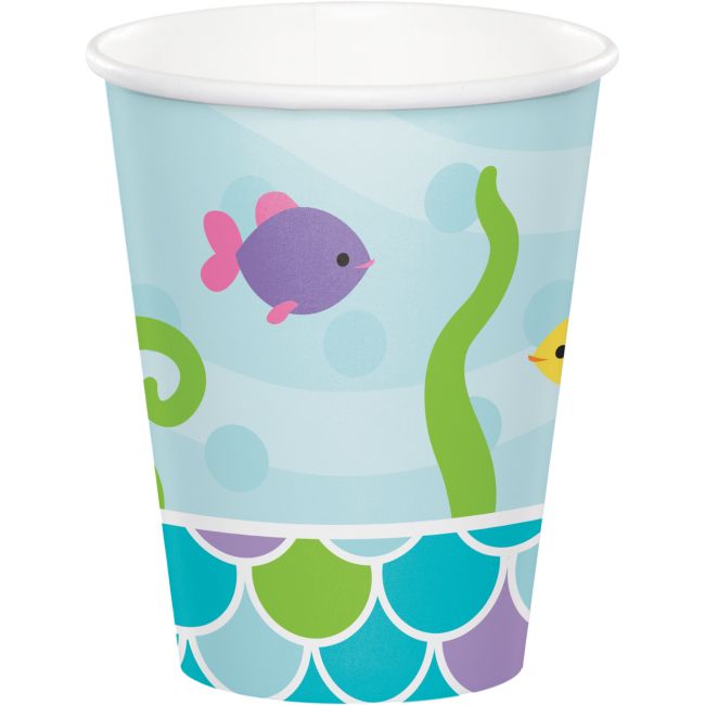 Mermaid Friends 9oz Hot/Cold Cups: Party at Lewis Elegant Party ...