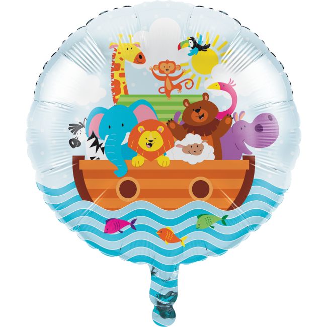 Noah's Ark Foil Balloon: Party at Lewis Elegant Party Supplies, Plastic ...