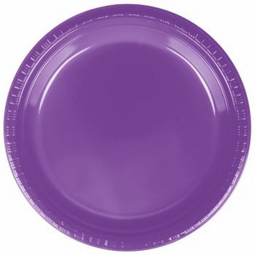 Amethyst Premium 10-inch Plastic Plates: Party at Lewis Elegant Party ...