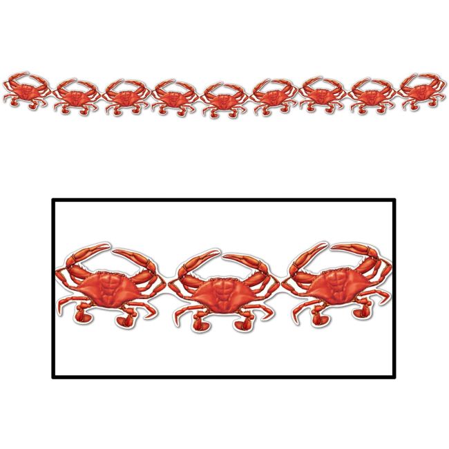 Crab Streamer: Party at Lewis Elegant Party Supplies, Plastic ...