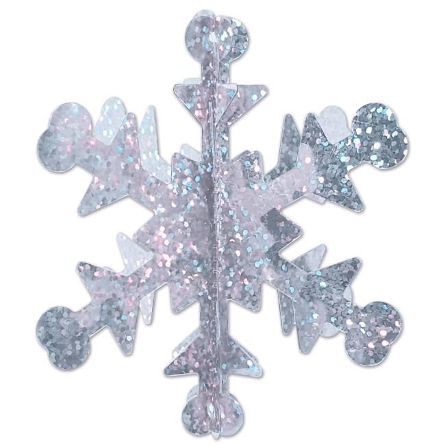 3-D Mini Prismatic Snowflakes: Party at Lewis Elegant Party Supplies ...