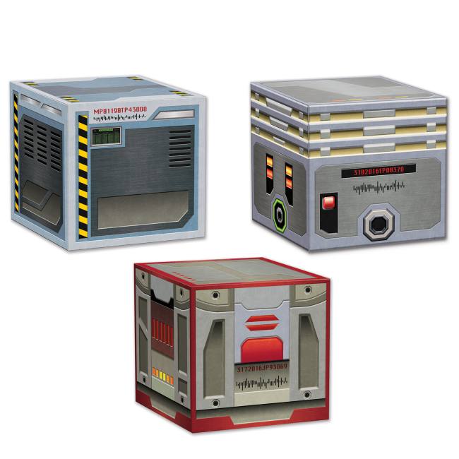 Space Smuggler's Crates Favor Boxes: Party at Lewis Elegant Party ...